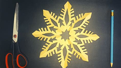 ️ СНЕЖИНКА ИЗ БУМАГИ ️ INCREDIBLE PAPER SNOWFLAKE ️ - YouTube