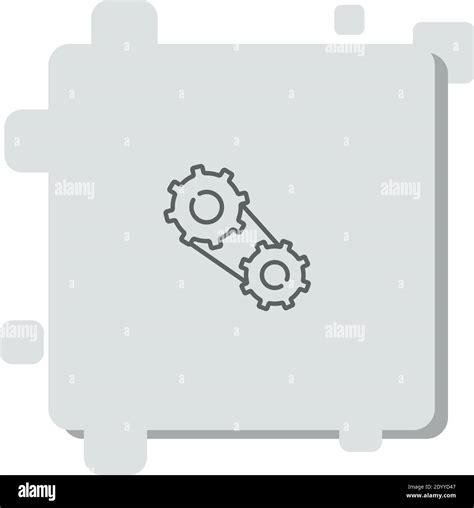 Timing Belt Vector Icon Modern Simple Vector Illustration Stock Vector