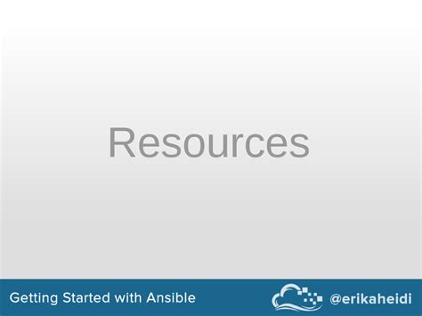 Getting Started With Ansible Speaker Deck