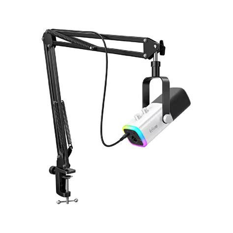 Kit de Micrófono FiFine AM8T para juegos XLR/USB Blanco - Progaming