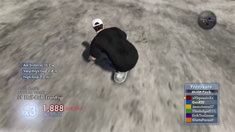 Skate 3 Front Flip Youtube