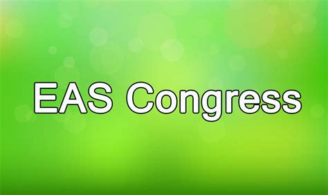 Eas Congresses Eas