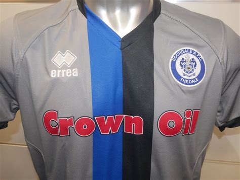 Rochdale Home Away And Third Kits Released Footy Headlines