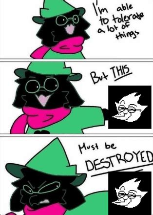 I Think We Can All Agree With Ralsei On This One Rdeltarune