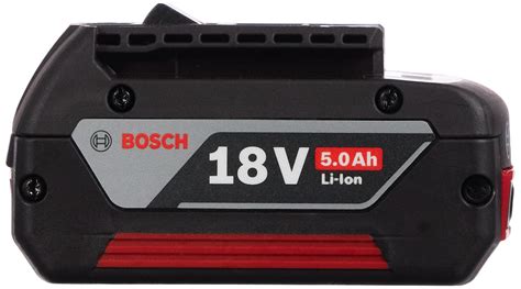Buy Bosch Professional 18V System GBA 18V 5 0Ah Rechargeable Battery In Carton Online At