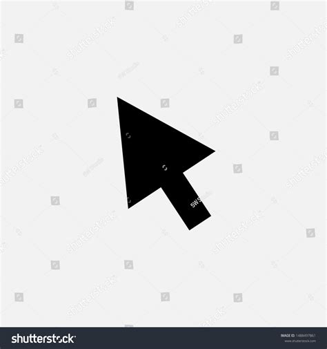Cursor Icon Pointer Illustrations Vector Sign Stock Vector Royalty Free Shutterstock