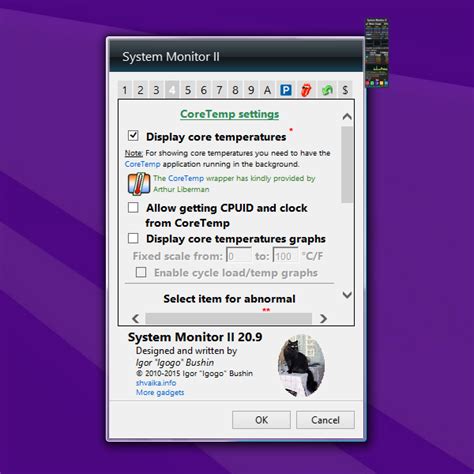 System Monitor Ii Windows 10 Gadget Win10gadgets