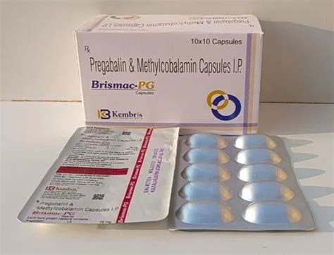 Pregabalin And Mecobalamin Capsules Ip At ₹ 1450 Box Manimajra Id 2853232467730