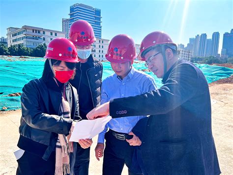 龙华建设领导班子带队开展春节前安全生产大检查 深圳市龙华建设发展集团有限公司