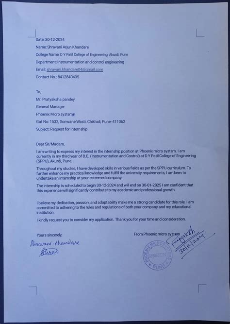 Internship Instrumentationandcontrol Engineering Learning Shravani Arjun Khandare