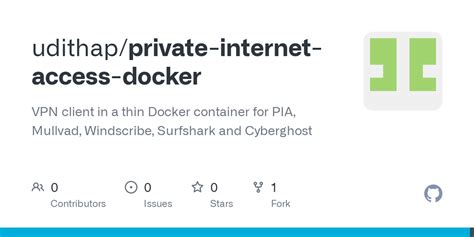 GitHub Udithap Private Internet Access Docker VPN Client In A Thin Docker Container For PIA
