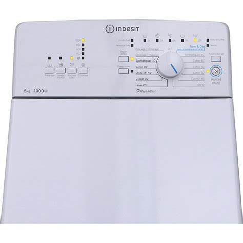 Lave Linge INDESIT BTWL FR N Avis Meilleur Prix Et Fiche Technique