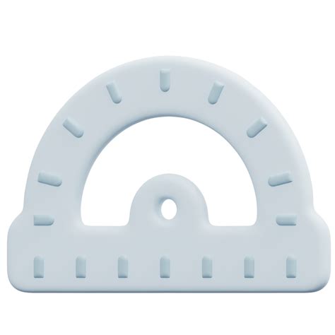 Protractor 3d Render Icon Illustration 11618910 Png