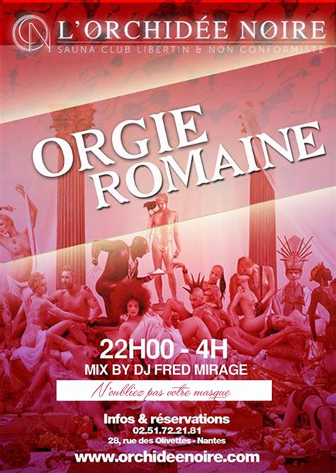 Orgie Romaine à Lorchidée Noire