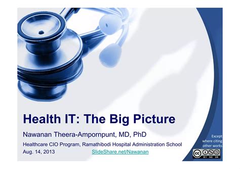 Introduction To Health Informatics And Health It Part 2 Ppt