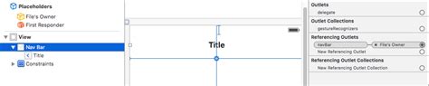 Ios IBOutlet Causes Crash When Loading Custom Nib Even Though It S