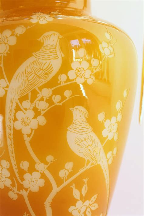 Soleil French Cameo Glass Signed Two Handle Vase Silver Mounted
