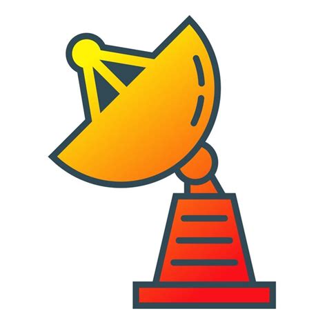 Premium Vector Satellite Dish Icon