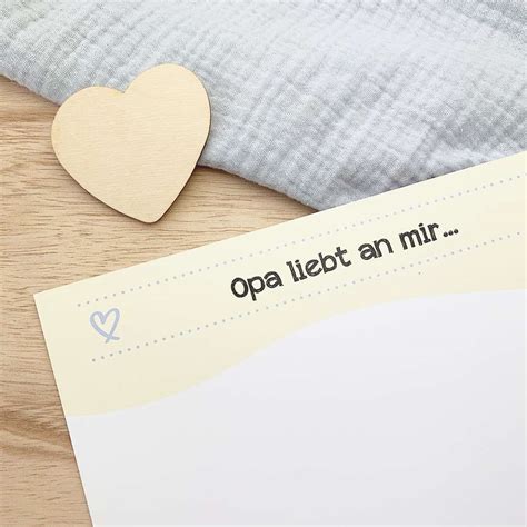 Ich und mein Opa Erinnerungsbuch für Großeltern mintkind mintkind