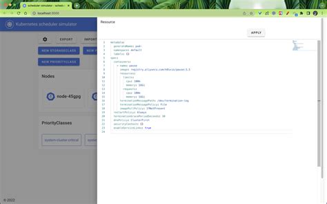 kube schedulersimulator 模拟调度器环境 阿里云开发者社区