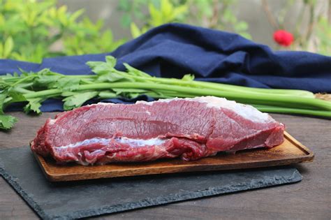 牛前胸肉黄牛肉新鲜牛肉生牛肉农家散养土黄牛肉现杀 500g 虎窝淘