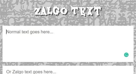 how to use zalgo text generator to make your texts spooky by zalgo