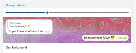 Multiple Chat Background Patterns Are Displayed At Time · Issue 2473