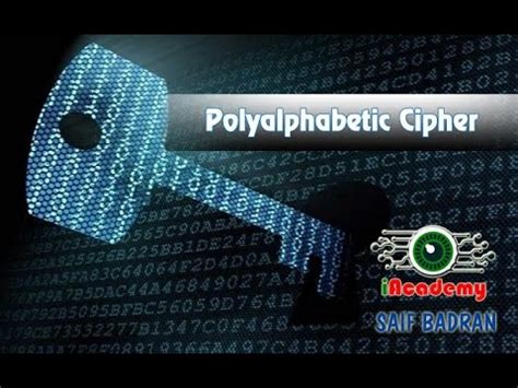 Polyalphabetic Cipher Encryption Decryption شرح بالعربي YouTube