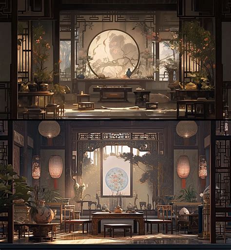 Ai笔下的中式厅堂 4