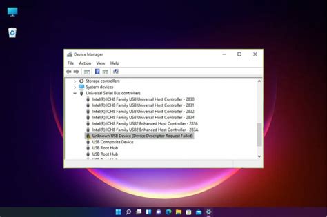 Device Descriptor Request Failed On Windows 11 Fix