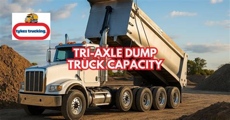 How Tri Axle Dump Truck Capacity Impacts Construction Efficiency