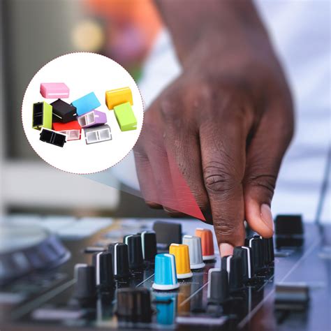 Universal Fader Knobs Orange Mixer Fader Caps Slider