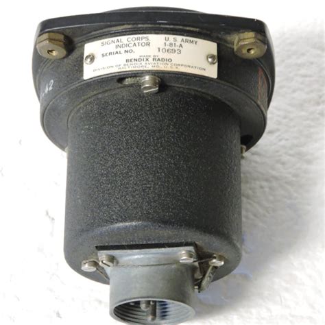 Radio Compass Indicator I 81 A Bendix Of Scr 269 G And Anarn 7