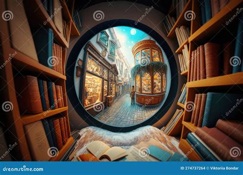 Old Fashioned Books Fill The Grand Wooden Bookshelf An Extensive