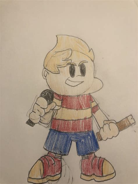 Lucas As Pico In Friday Night Funkin Alt Title Lucas In The Style Of