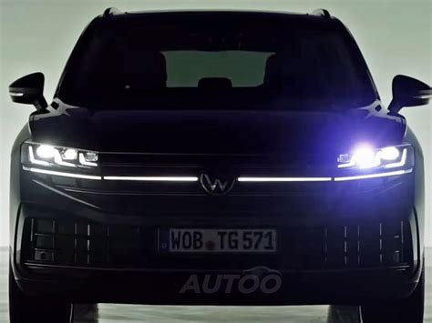 Primeiro SUV da Volks Touareg reestilizado ganha vídeo de teaser AUTOO