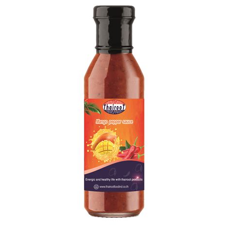Mango Pepper Sauce Thairootfoodind