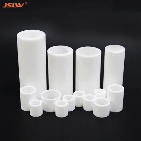White Plastic Molded Industrial Tube Virgin Ptfe Pipe Tube Plastic