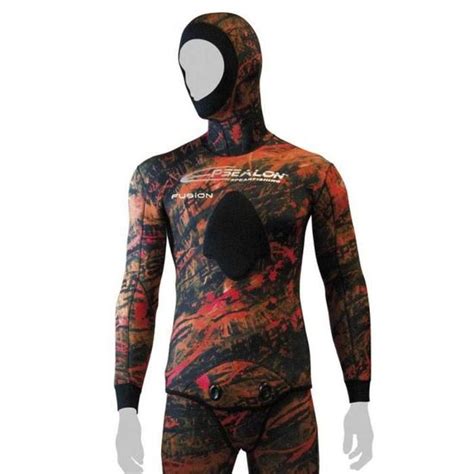 Combinaisons Chasse Sous Marine Epsealon Fusion Mm Jacket Cdiscount Sport