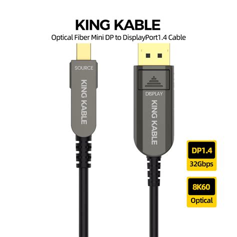 Optical Fiber Displayport Cable King Kable