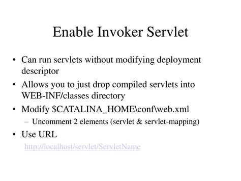 Ppt An Environment For Java Servlet And Jsp Development ~ Apache Tomcat