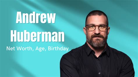 Andrew Huberman Height Weight Net Worth Age Birthday Wiki