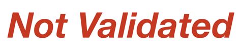 Notvalidated Validation Institute