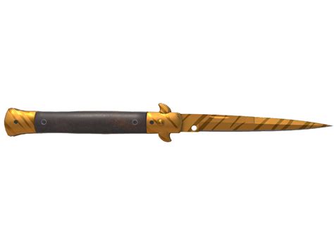 Stiletto Knife Tiger Tooth Factory New Trade CS GO CS2 Skins On CS MONEY