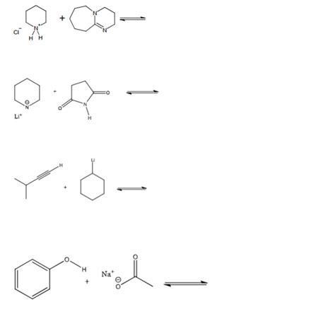 Solved For The Acid Base Mechanisms Below Provide The Chegg Com