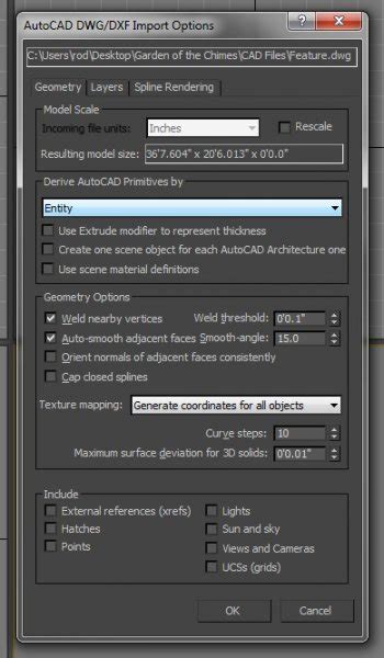 AutoCAD To Ds Max Layer Issues D Modelling AutoCAD Forums