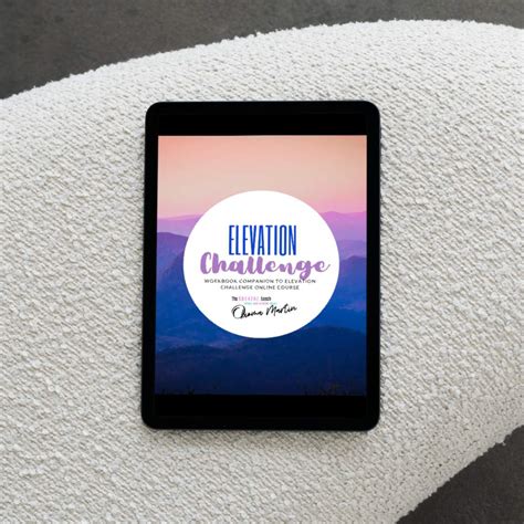 Elevation Challenge Digital Workbook ⋆ Omazing You