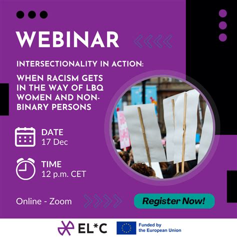 Webinar Intersectionality In Action When Racism Gets In The Way Of