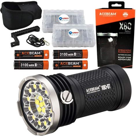 The Acebeam X80-GT Flashlight Can Crank out 32,500 Lumens of Brightness
