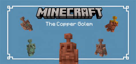 The Copper Golem Texture Pack For Minecraft